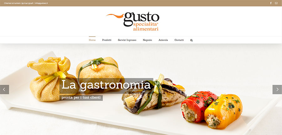 Website design for Gusto & C. – Paris Boyfriend | Graphic & Web design